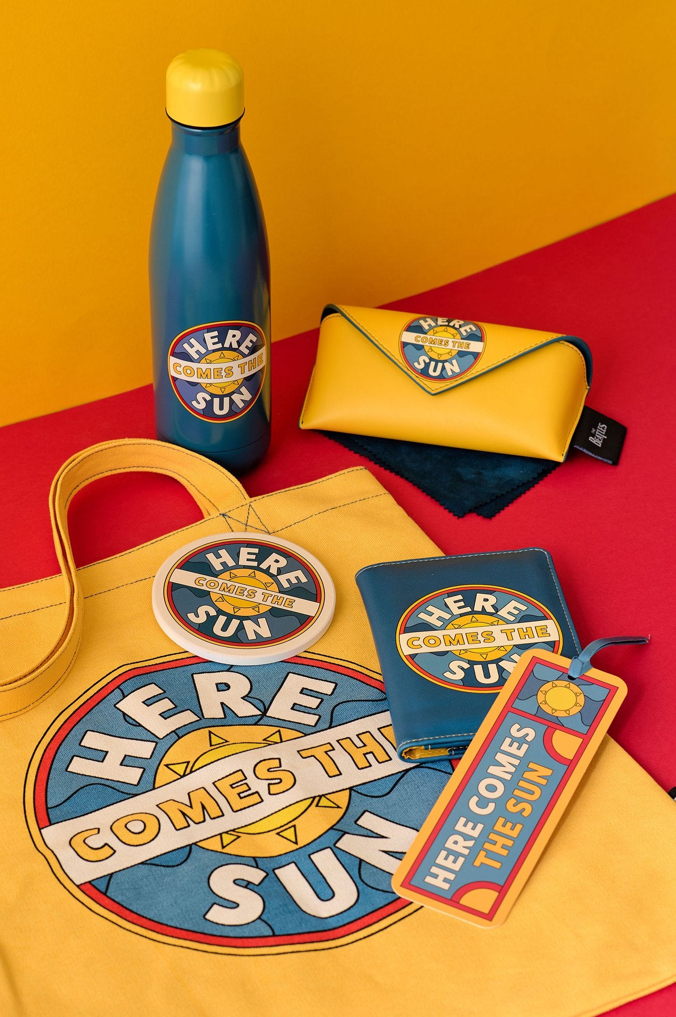 Bookmark Paper - The Beatles (Here Comes the Sun & Half Moon Bay Shop